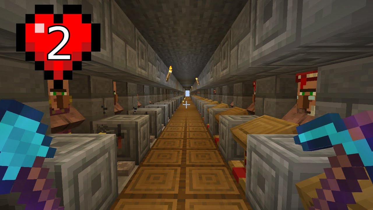 I Made A Trading Hall For 1000 Villagers In Minecraft - YouTube