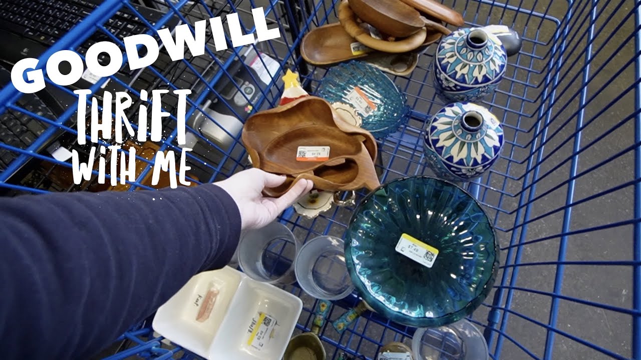 Didn't EXPECT MUCH, Pleasantly SURPRISED | Goodwill Thrift With Me ...