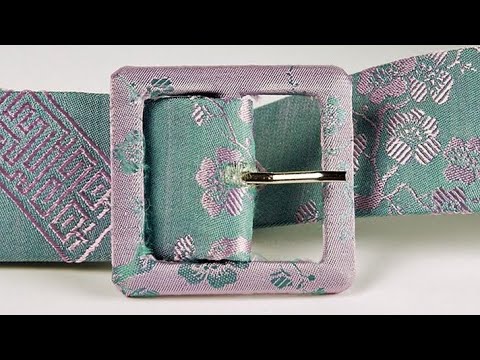 😍«Mastering Belt Buckle Covering: Two Easy Techniques ️ - YouTube