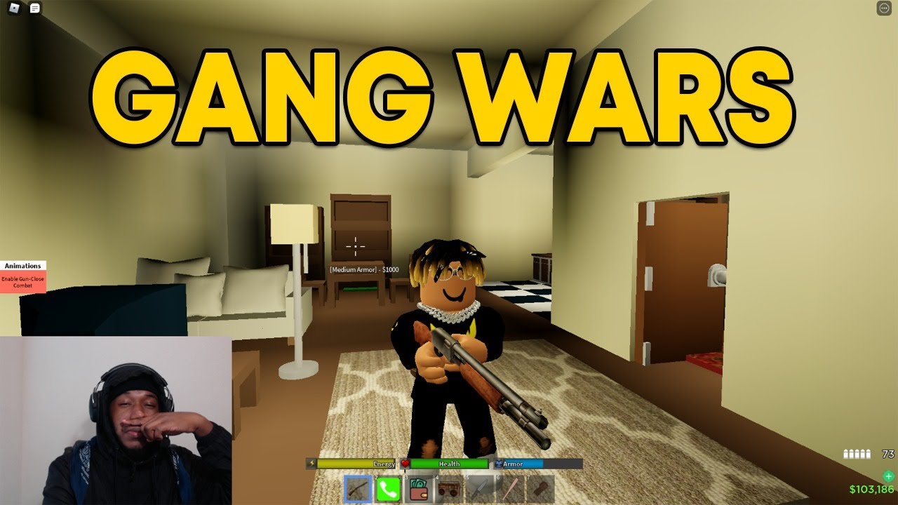 GANG WARS IN DA HOOD COME JOIN!! - YouTube