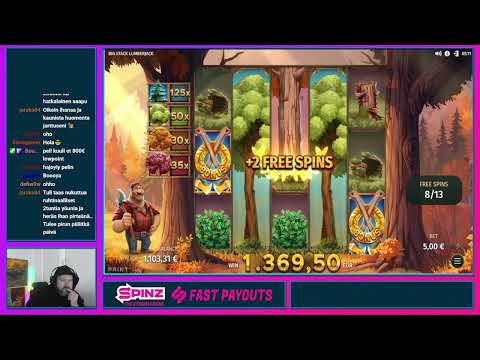 Big Stack Lumberjack  | 5€ BET Super Bonus  Huge WIN !