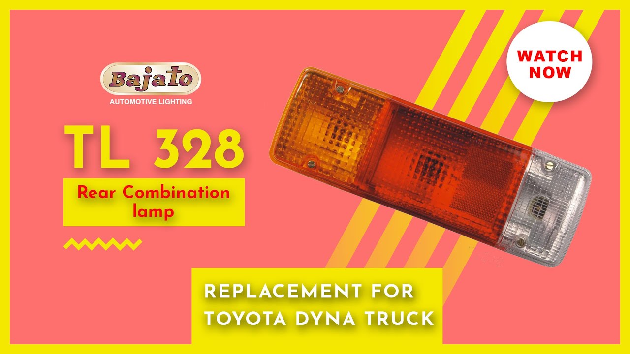 Tail Lamp for Toyota Dyna truck, Toyota Hilux , Bajato TL 328 . 3 ...