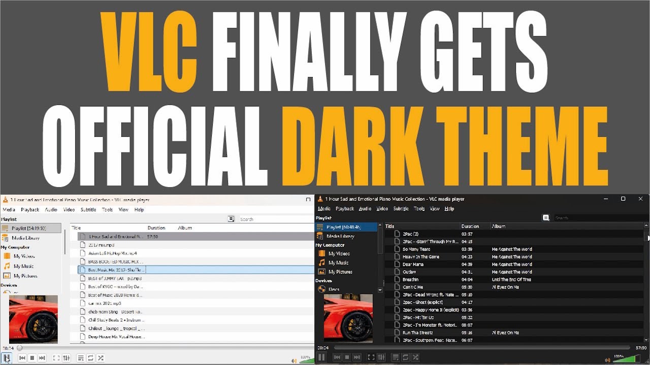 VLC Now Officially Has Dark Mode | How To Enable VLC Dark Theme? - YouTube