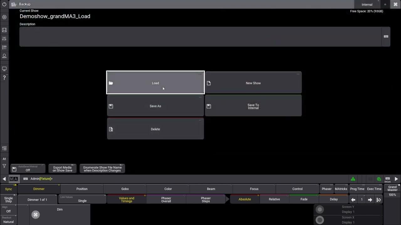 grandMA3 tips (NO) - Load menyen - YouTube