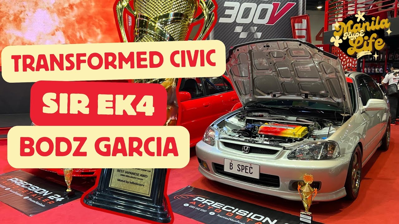 Transformed Honda Civic SiR Ek4 by: Bodz Garcia BSpec. - YouTube