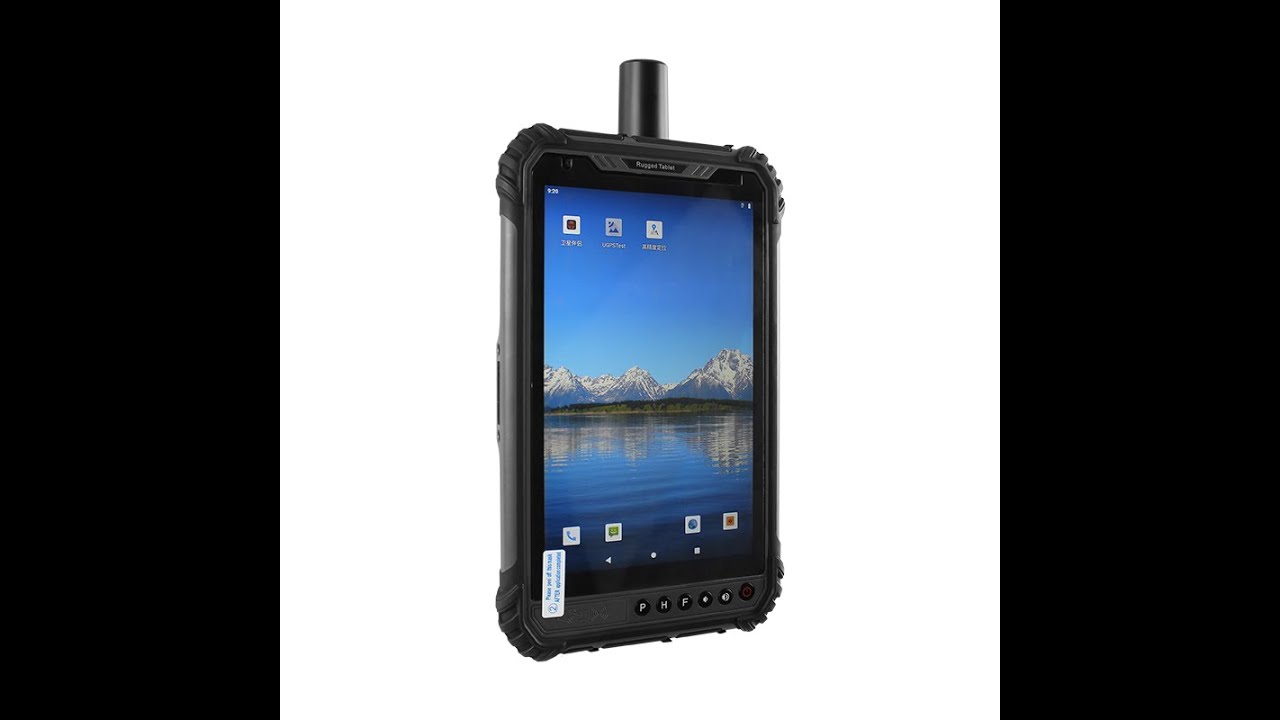 8 inch high precision GPS 2CM accuracy android 11 Rugged Tablets - YouTube