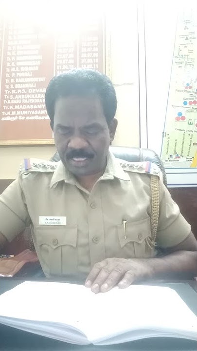 காக்கியில் பூத்த கவிதைகள் - YouTube