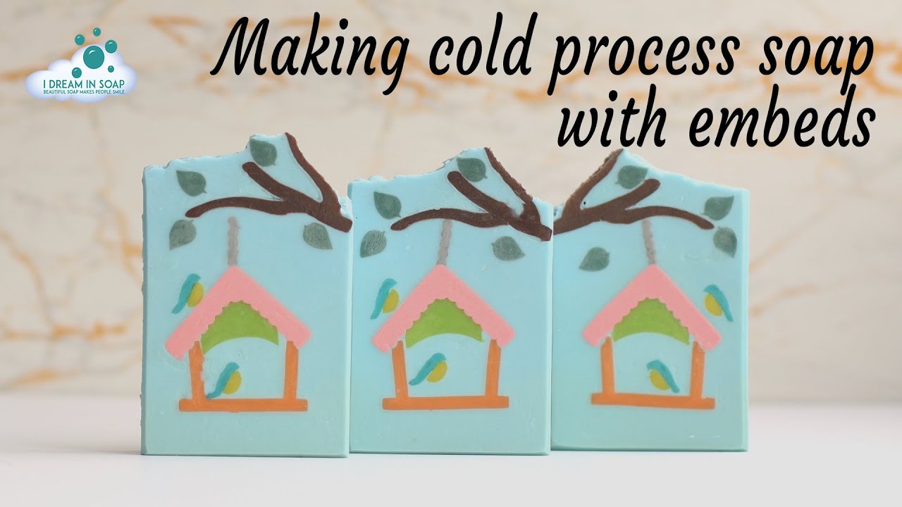 Making a cold process soap with embeds. How to extrude cold process ...