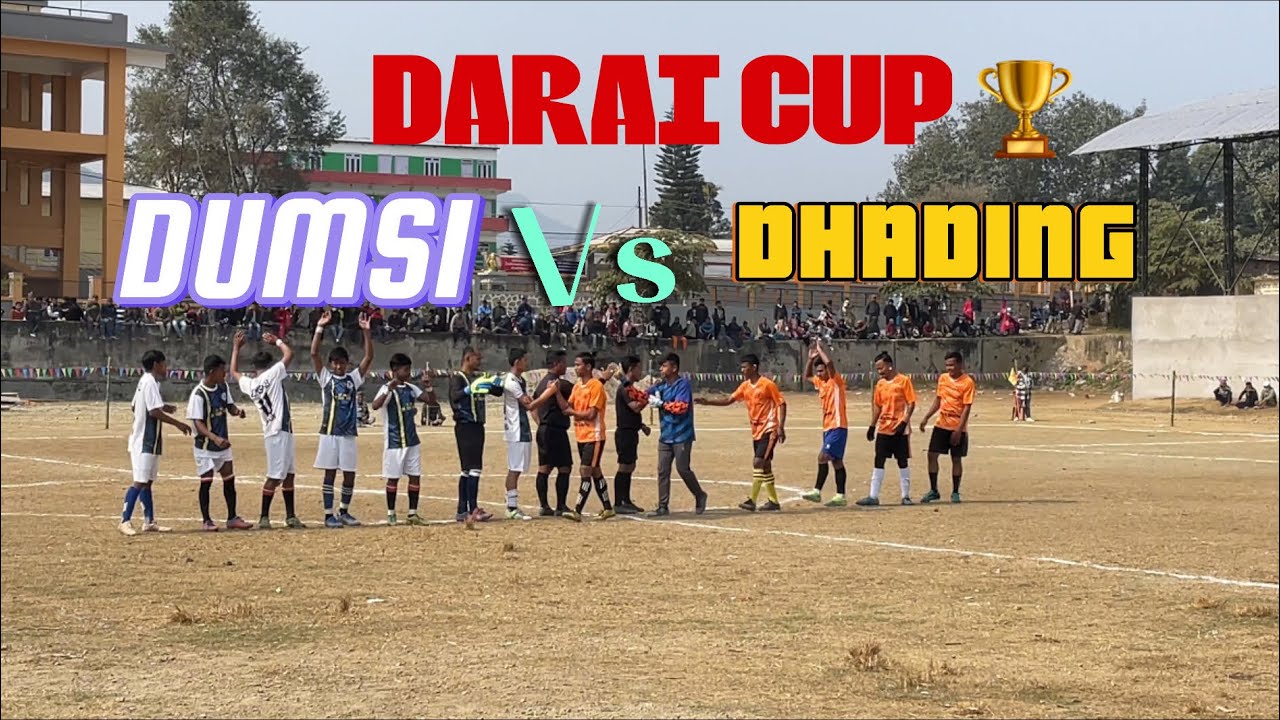 DUMSI VS DHADING 🔥// DARAI CUP 🏆// football - YouTube