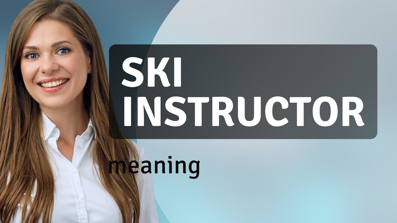 Understanding the Role of a Ski Instructor - YouTube