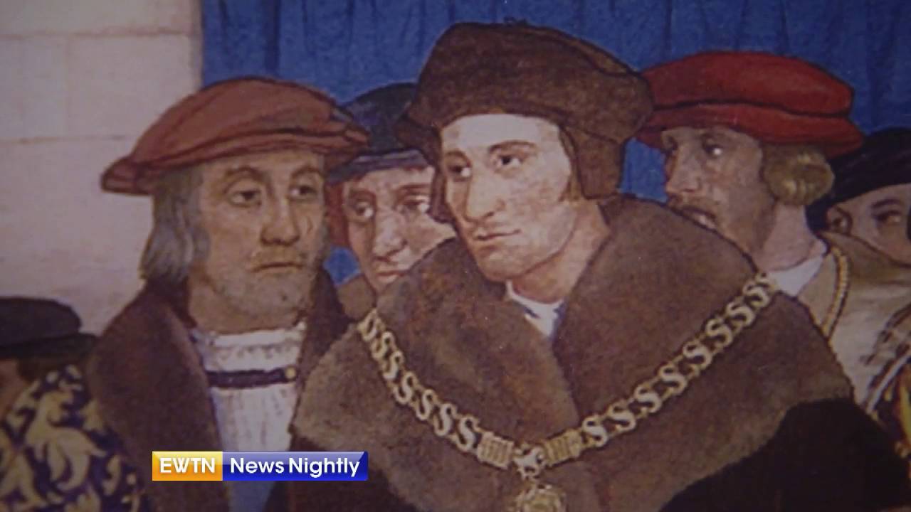 St. Thomas More Relics First Time in America - YouTube