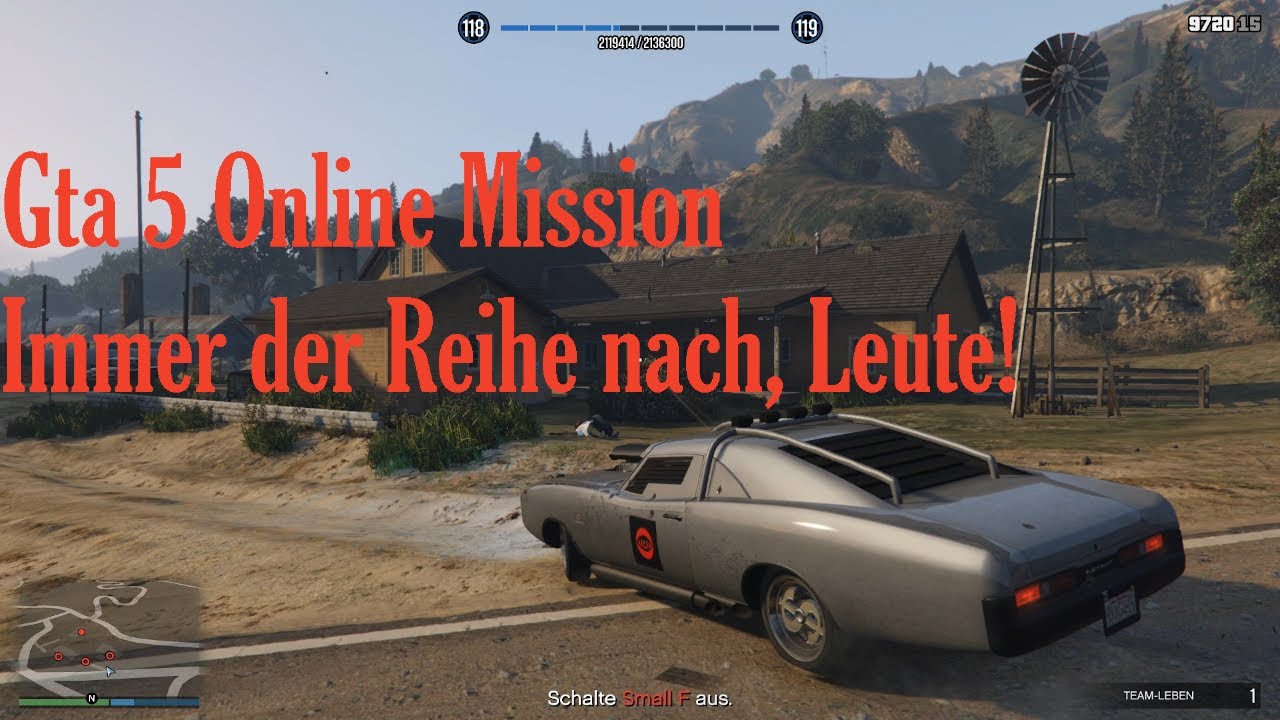 GTA 5 Online Mission / Immer der Reihe nach, Leute! / Gerald - YouTube