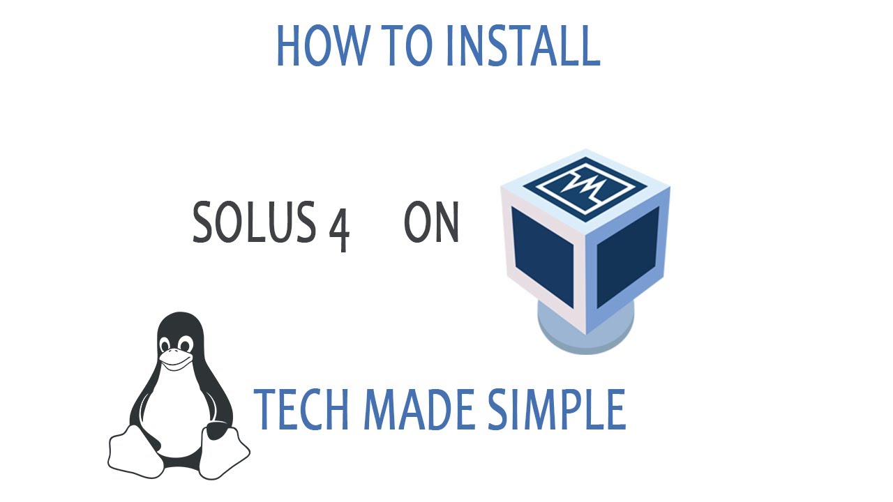 How to install Solus 4 on VirtualBox - YouTube