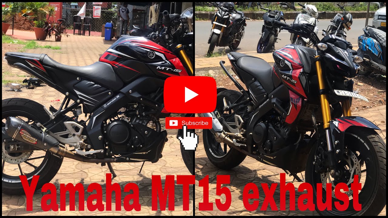 Yamaha MT15 ! Exhaust changed! Youshimura exhaust,Xflash hazard and ...