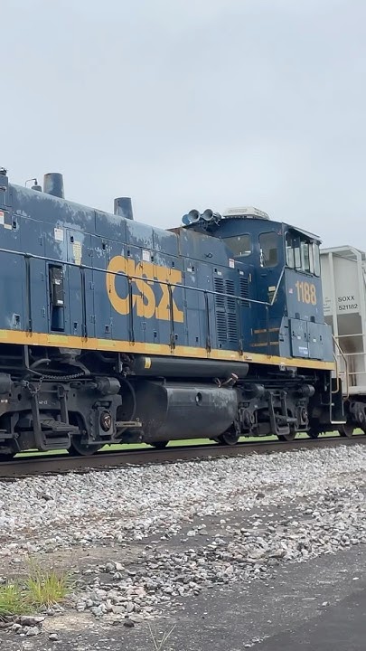 CSX 1188 trailing on M542 - YouTube