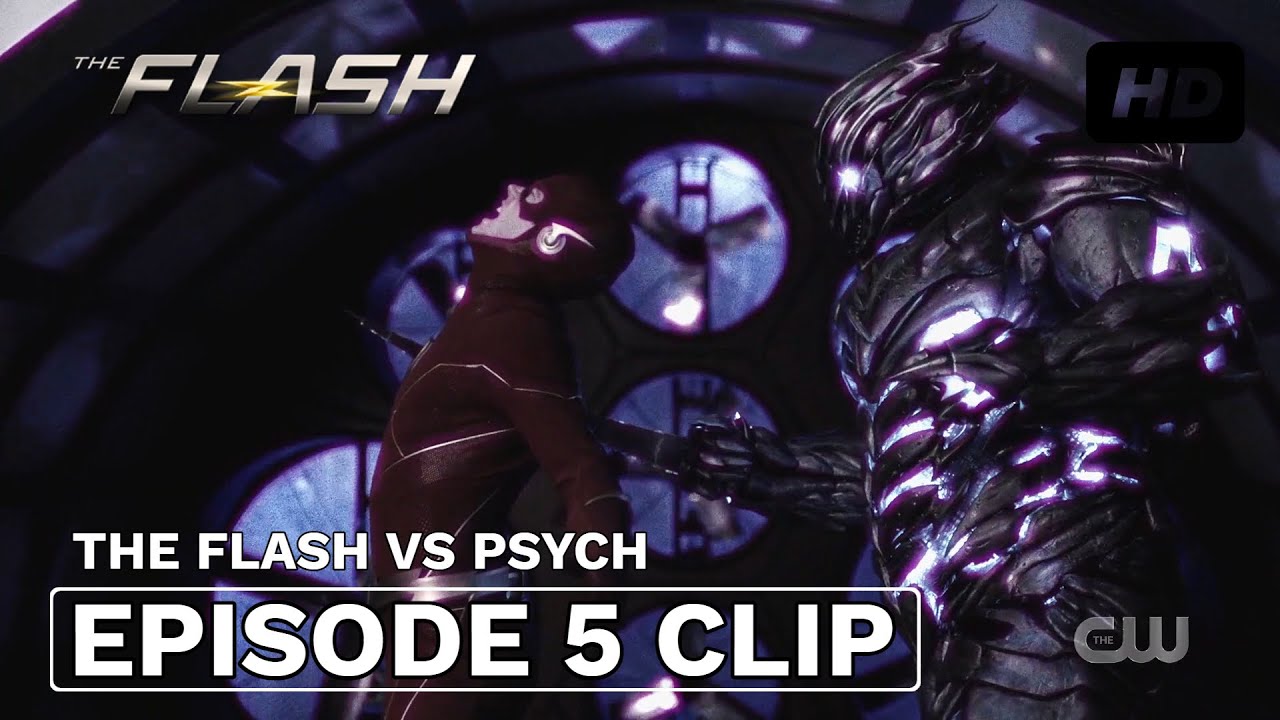 The Flash vs Psych | The Flash 7x05 | HD Clip - YouTube