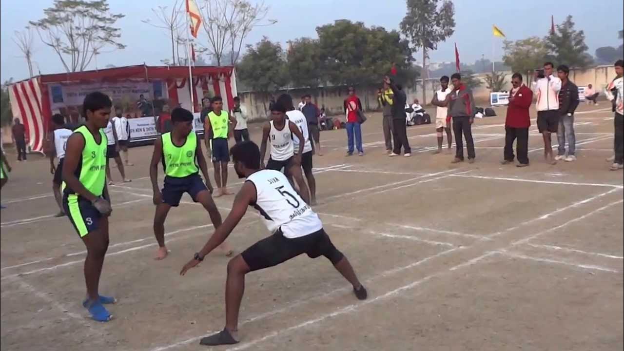 Atya Patya - Semi Finals Match - 28th Mens Senior Nationals TN vs PY 1st Set - YouTube
