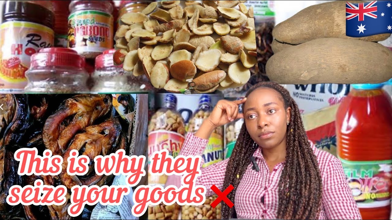 HOW TO PACKAGE AFRICAN FOODSTUFFS TO AUSTRALIA 🇦🇺 “seize-proof ...