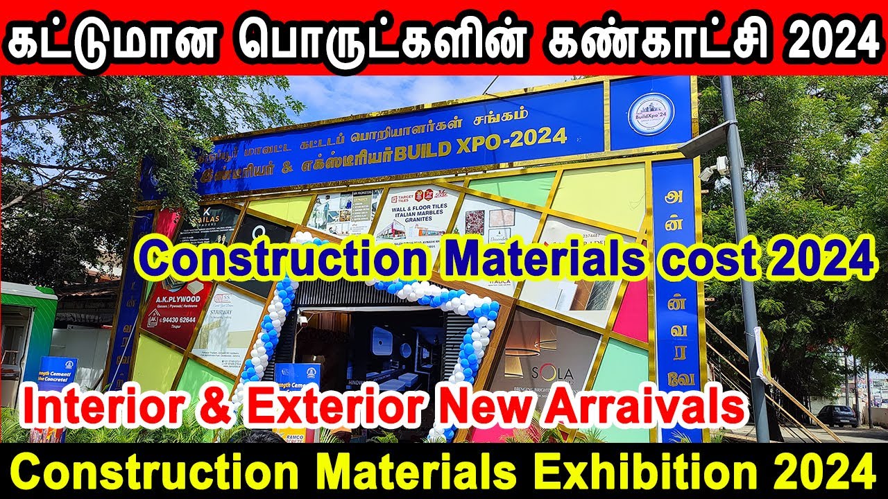 Build Expo 2024, construction materials expo, construction materials ...