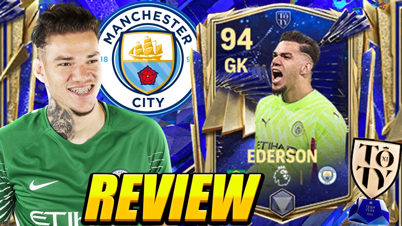 BEST H2H GK IN FC MOBILE 24! 94 TOTY EDERSON PLAYER REVIEW & GAMEPLAY ...