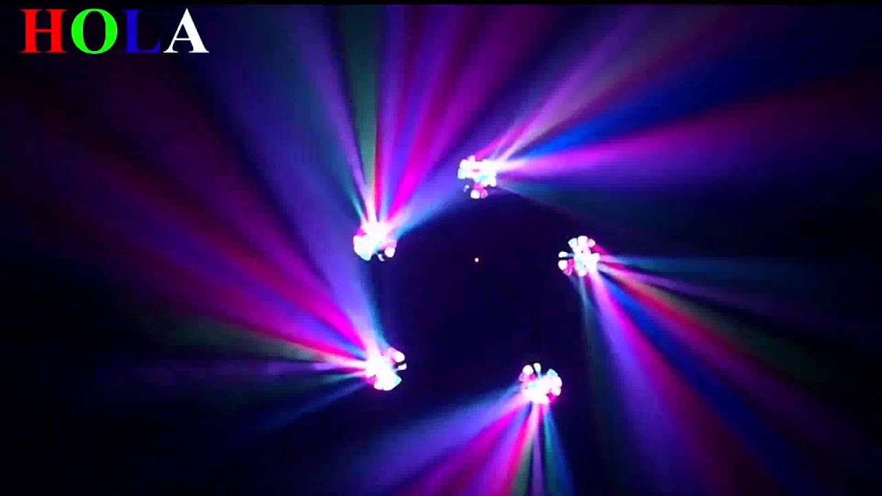 B EYE-19x15w LED Moving Head Light-HOLA EyeZoomer 1915WR - YouTube