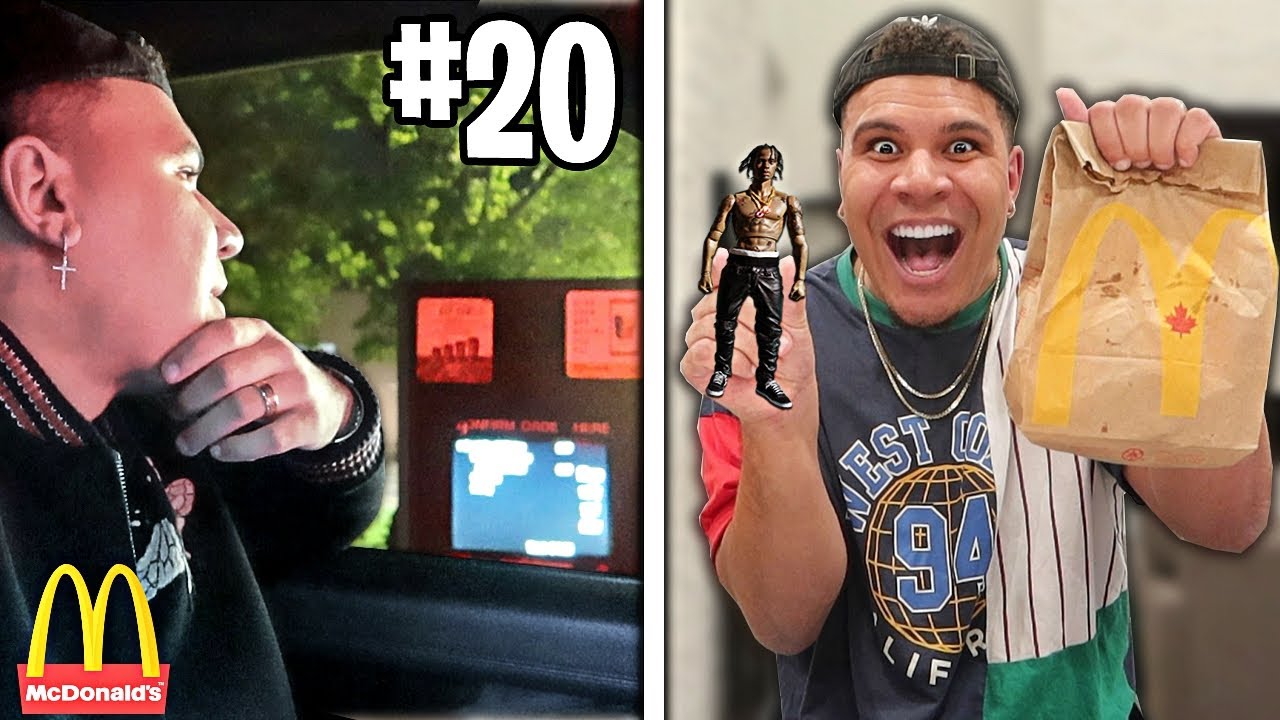 Ordering the Travis Scott Meal from EVERY McDonald's (rare TOY found ...