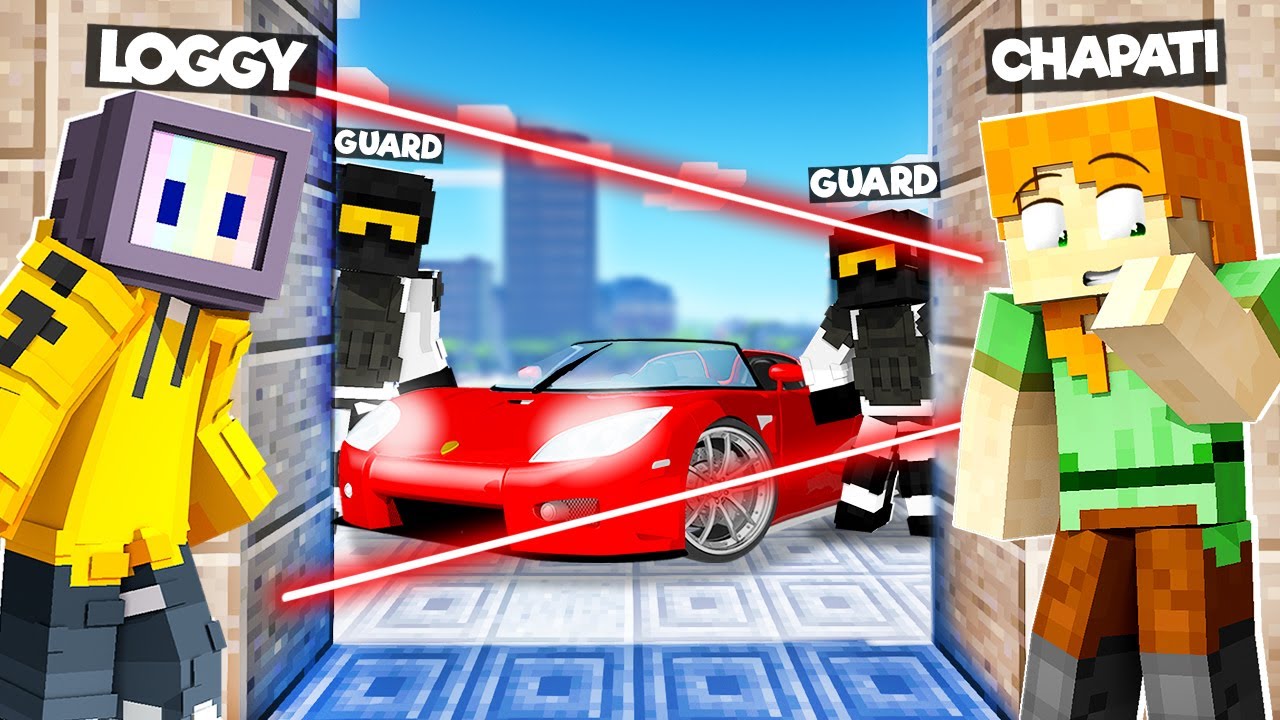 WORKING WITH POLICE TO STEAL A SUPER CAR | MINECRAFT - YouTube