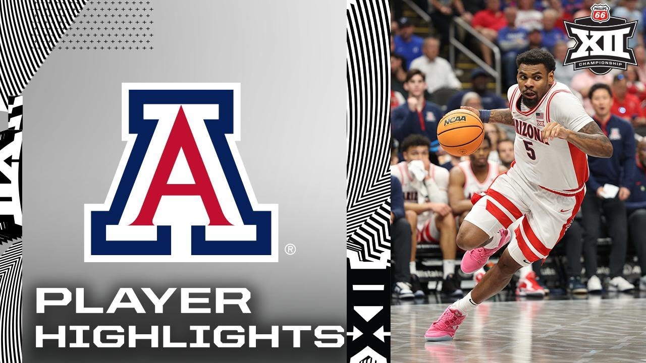 KJ Lewis 2025 Phillips 66 Big 12 Men’s Basketball Championship RD3 ...