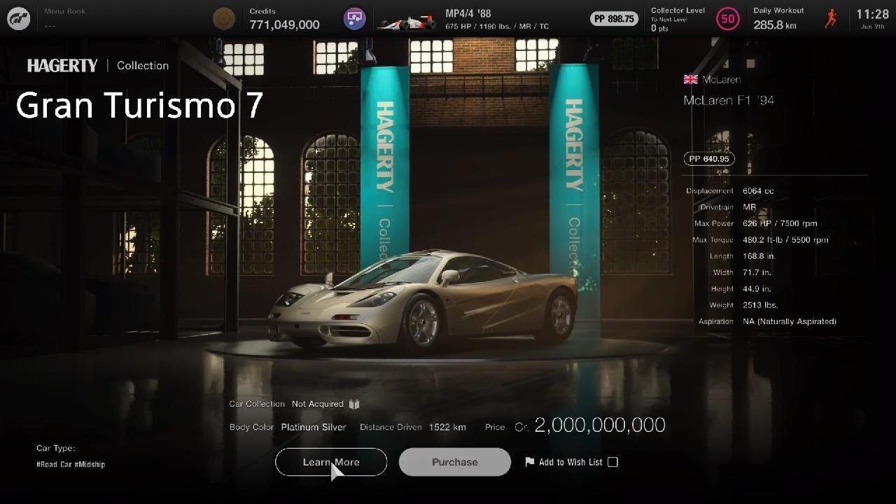 Gran Turismo 7 - HAGERTY Collection : McLaren F1 ‘94 - YouTube