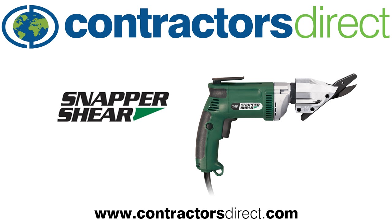 PacTool Razorbacker Snapper Shear SS424 From Contractors Direct - YouTube