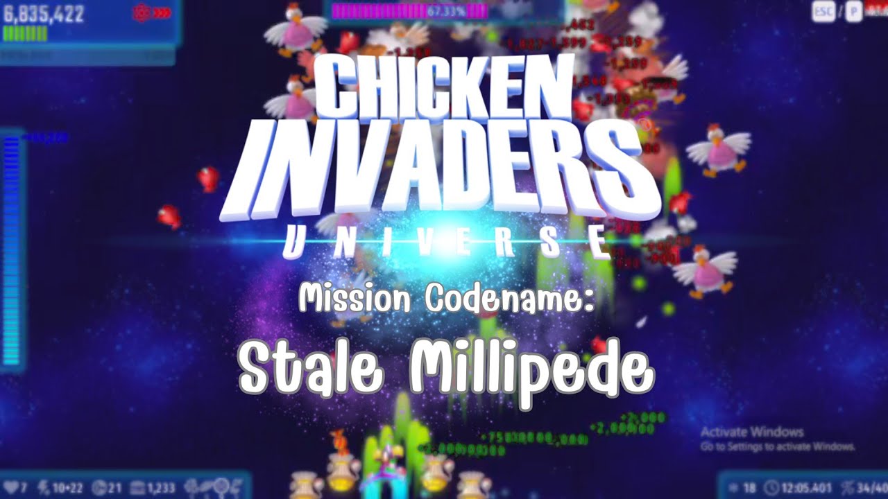 A Casual Guy With Chickens | Chicken Invaders Universe - Chicken Invasion Ep.3 - YouTube