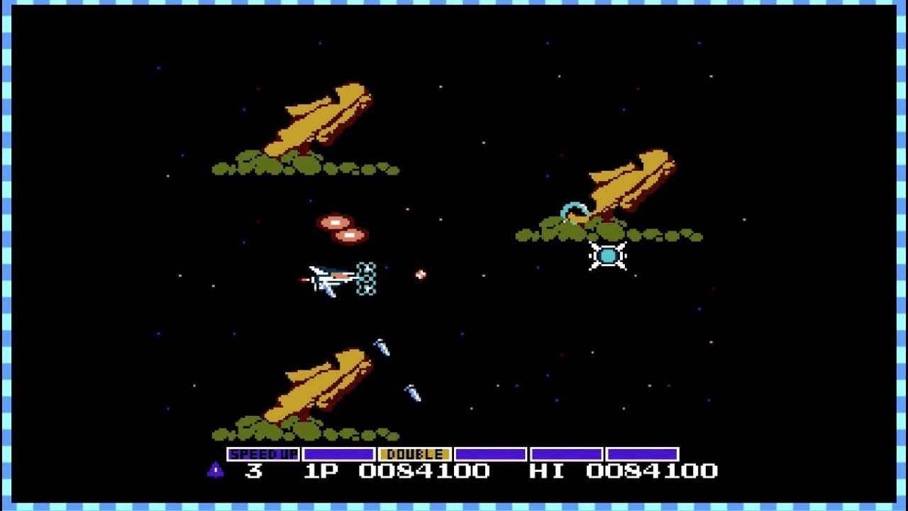 Gradius [NES] - Part 2: The Konami Code - YouTube