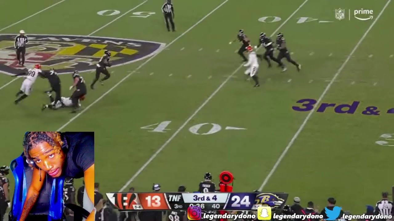 LAGOAT 4 MVP! Reacting to Bengals vs Baltimore Ravens 2023 NFL Full ...