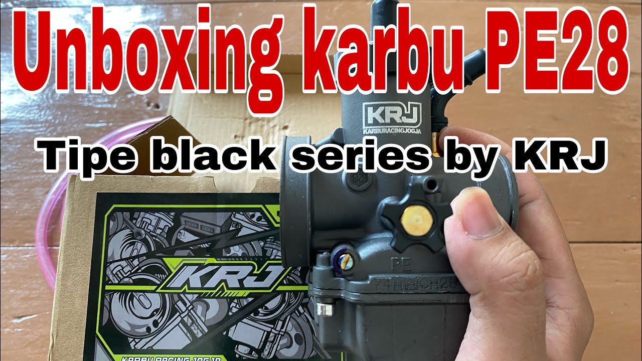 Unboxing dan review karbu pe28 KRJ (karbu racing jogja) harga ...