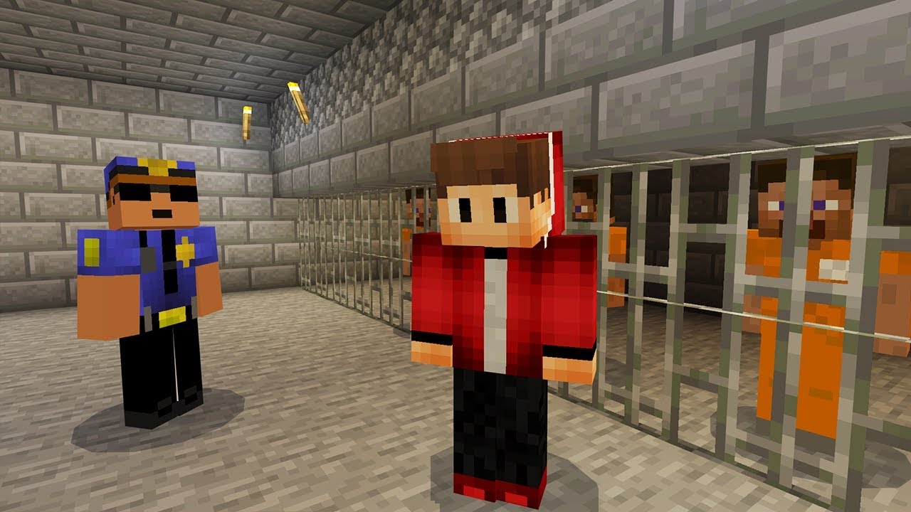 How To Escape Prison In Minecraft - YouTube