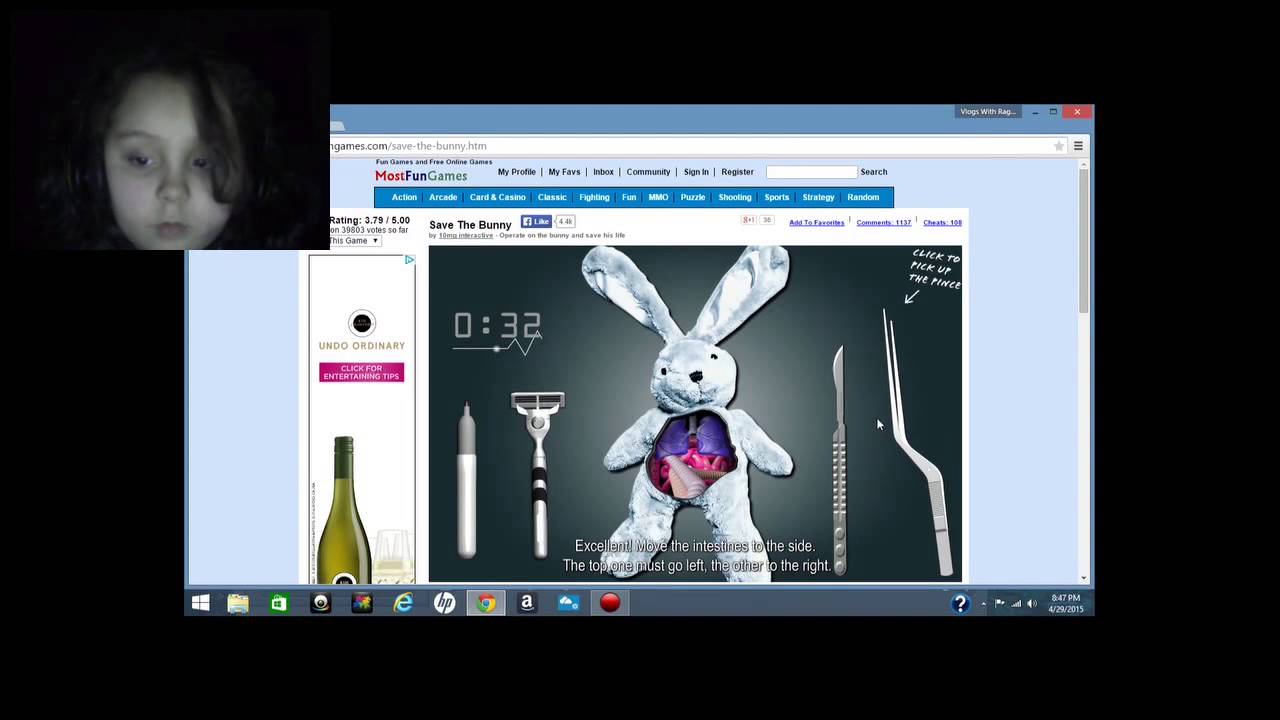 Save The Bunny Game - YouTube