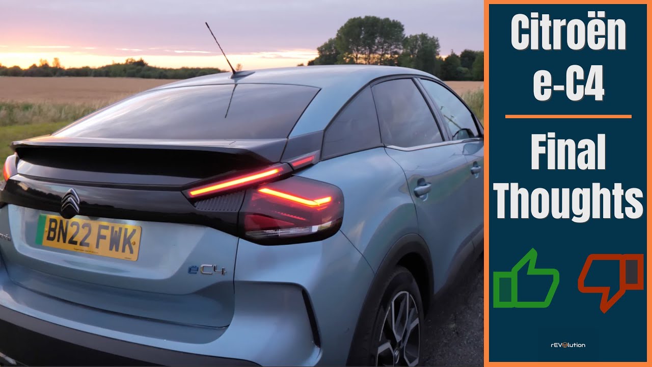 Citroën eC4 FINAL Thoughts - YouTube