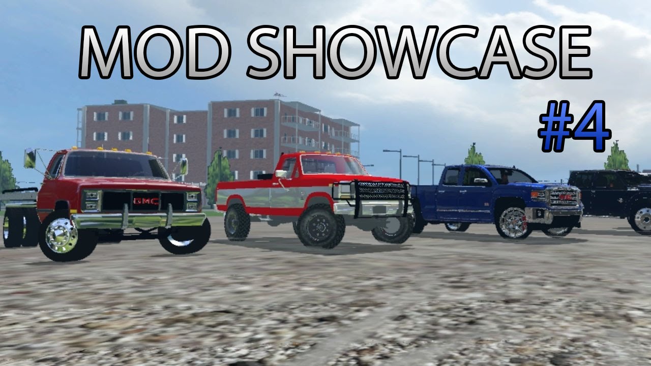 Farming Simulator 2015- Mod Showcase #4 2016 GMC, Esclade, F350, 86 ...