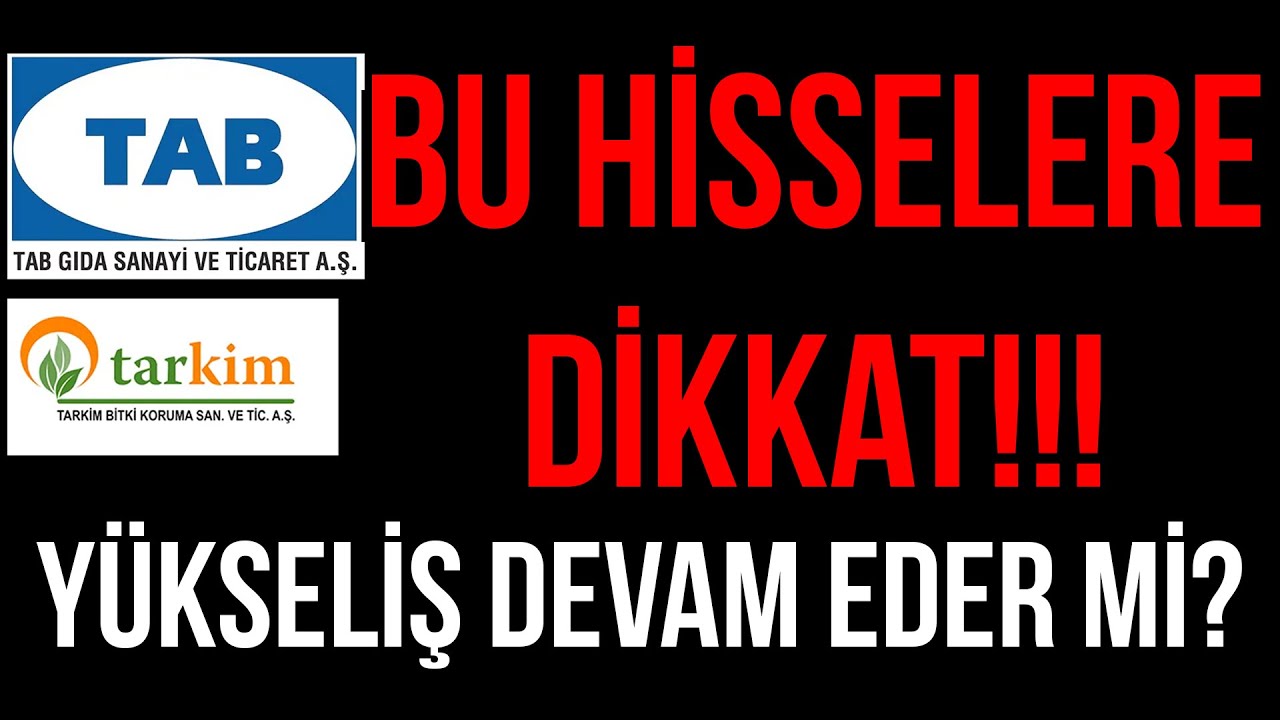 TAB GIDA TARKİM YÜKSELİŞ GELDİ!! TAVAN YAPAABİLİR Mİ?? HALKA ARZ ANALİZ ...
