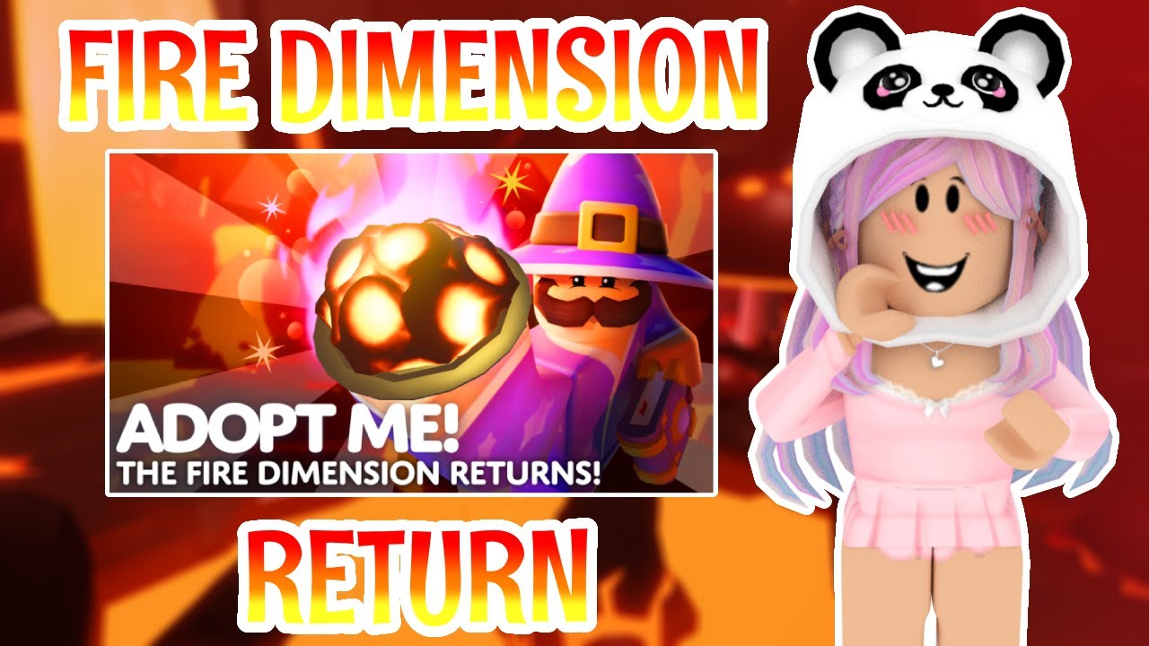 The Fire Dimension Has Returned to Adopt Me! 🔥 🌋 - YouTube