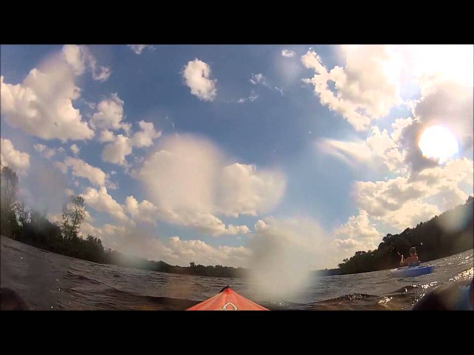 Kayaking Dells Pond - YouTube