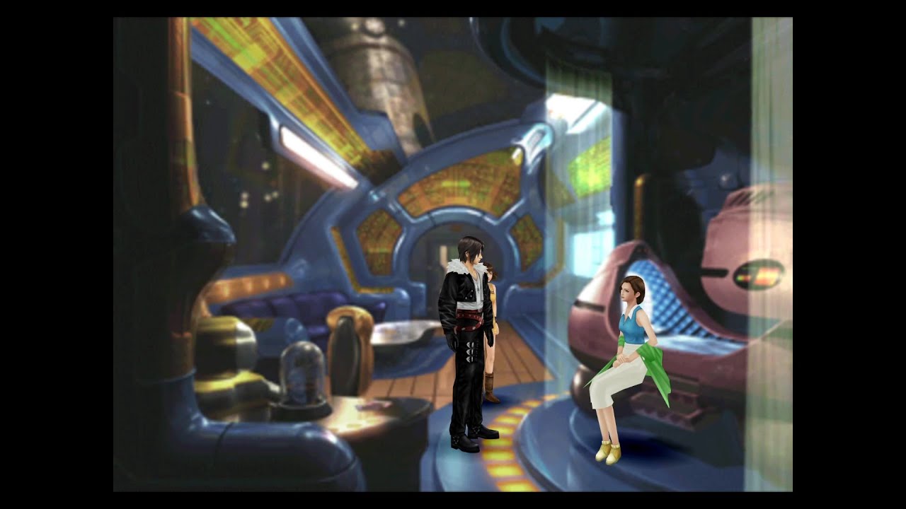 Final Fantasy VIII Remastered #062, Lunar Base: Triple Triad with ...