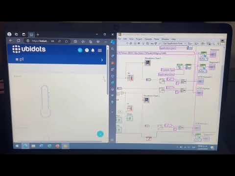 conexcion LabVIEW con ubidots parte 2 - YouTube
