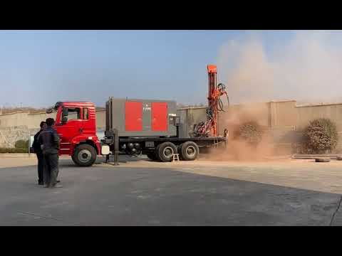 6x4 Water Well Drilling truck borehole Truck Bolehole Lorry - YouTube