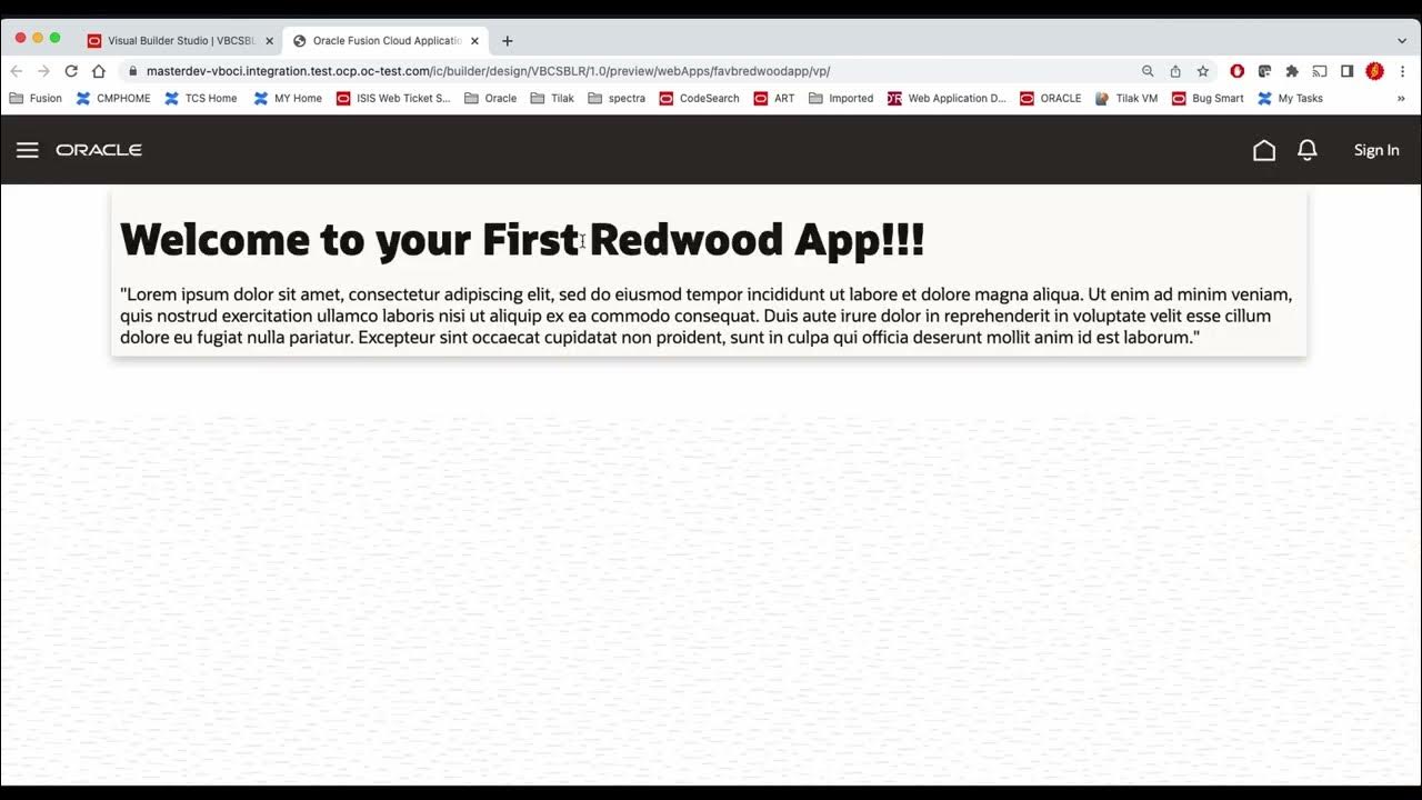 Oracle VBCS Beginner Lessons - Creating Page with Wizard - YouTube