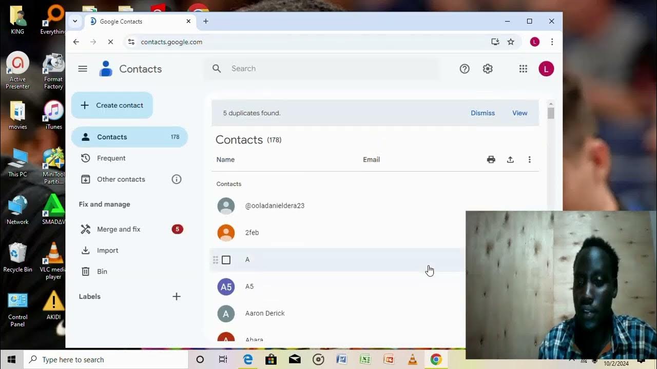 How to create Google contacts - YouTube