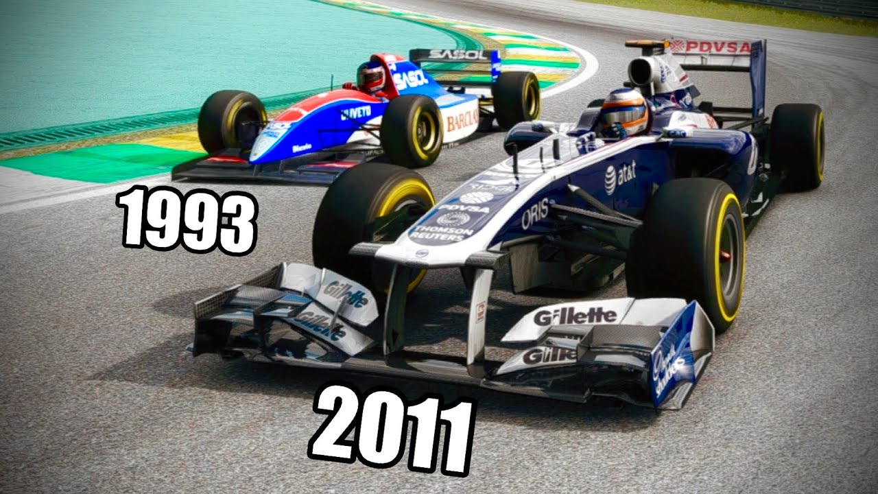 What's the GAP Between Barrichello's First Jordan F1 CAR and his Last ...