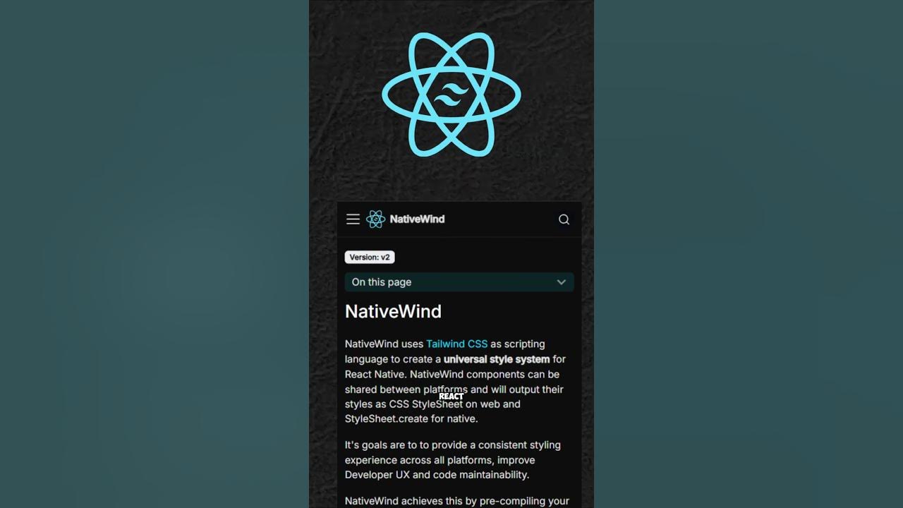 Day 2 React Native Components And File Based Routing Nativewind Setup Youtube