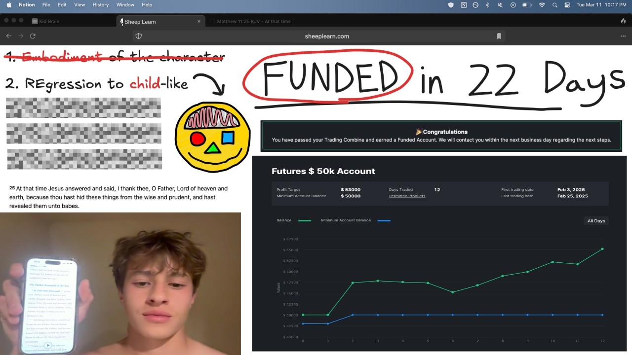 This Bible verse fixed my “trading psychology” - YouTube