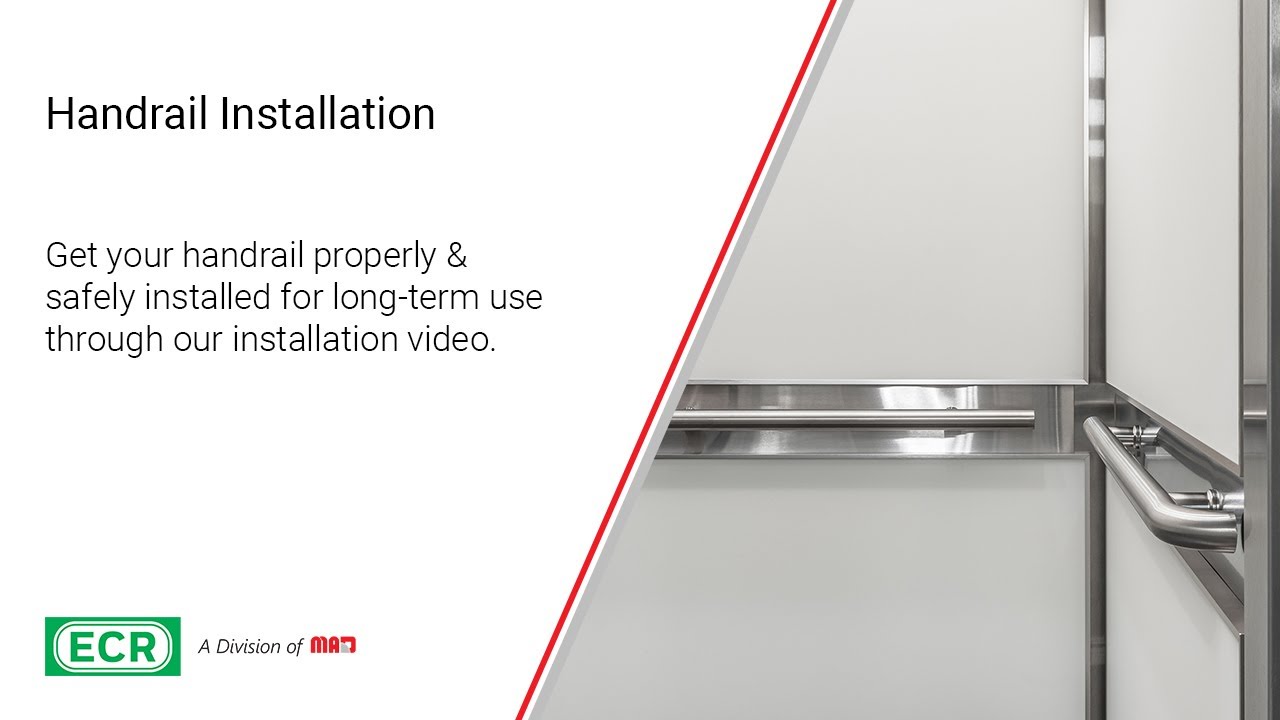 Handrail Installation - YouTube